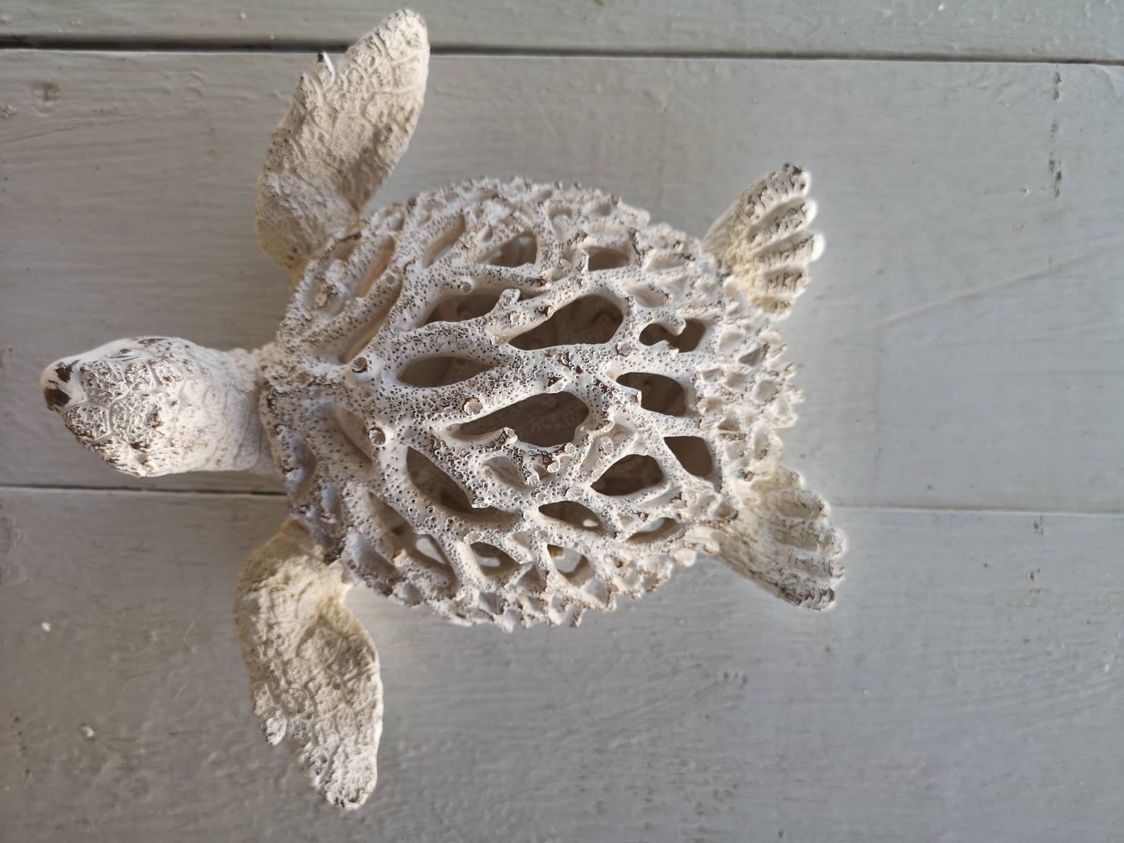 Turtle Figurine Coral Decor Sea Turtle Decor Turtle Decor - Etsy