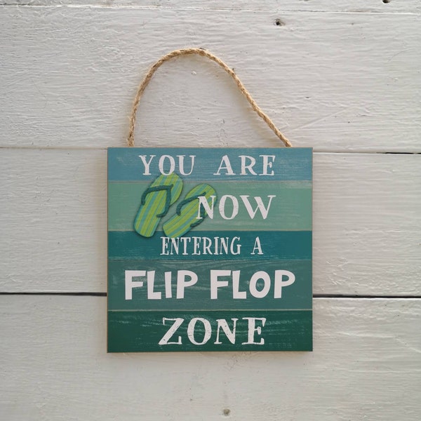 Flip Flop Sign - Etsy
