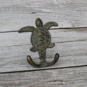 Turtle Hook, on Sale Ocean Decor, Sea Turtle Hook, Turtle Decor, Sea ...