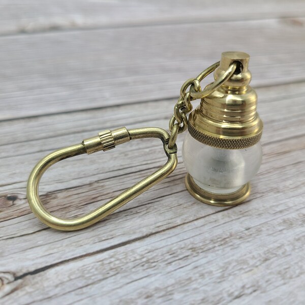 Brass Keychain - Etsy