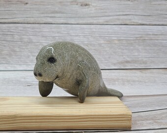 Manatee Statue - Etsy