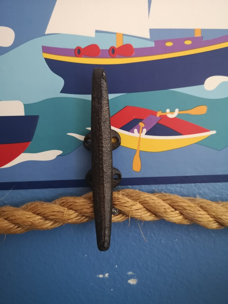 Cleat Hook Nautical Hanger Cleat Hanger Coastal Hook SET | Etsy