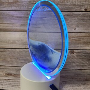 3D Moving Sand Lamp, Ocean Lamp, Quicksand Lamp, 3D Night Light Sand ...