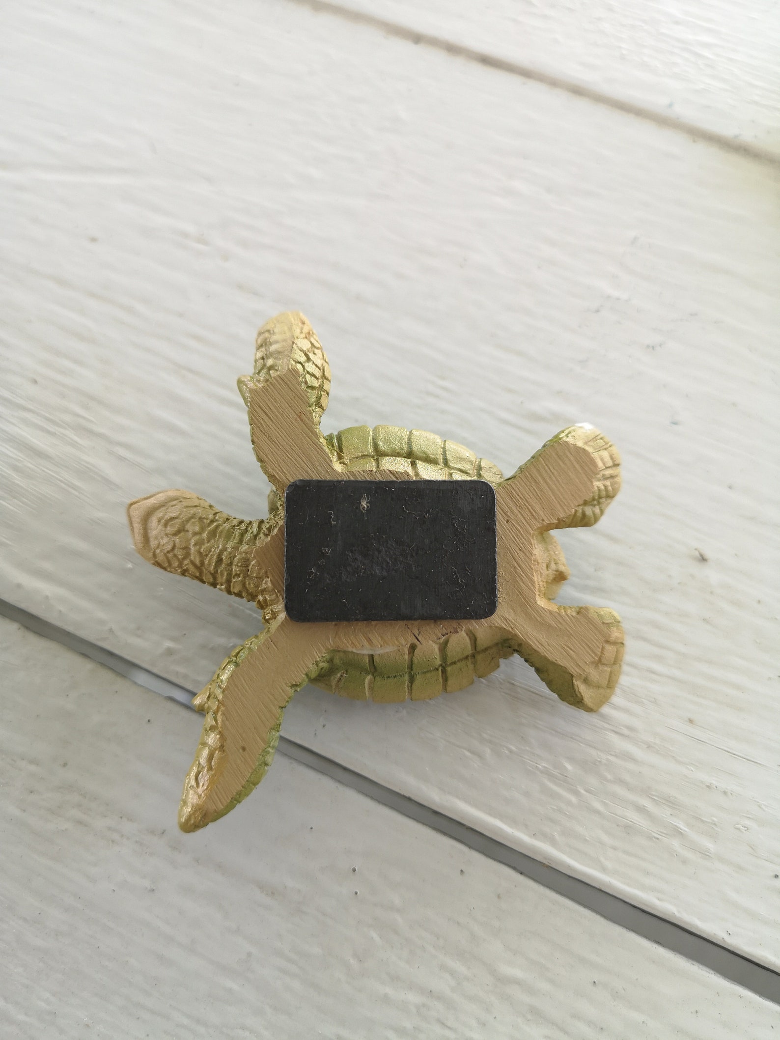 Turtle Magnet Nautical Magnet Turtle Figurine Turtle Lover - Etsy
