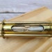 Sand Timer Keychain, Brass Sand Timer Keychain, Brass Key Ring ...