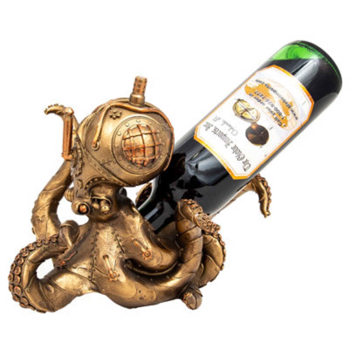 Octopus Wine Bottle Holder Wine Bottle Holder Nautical Wine - Etsy