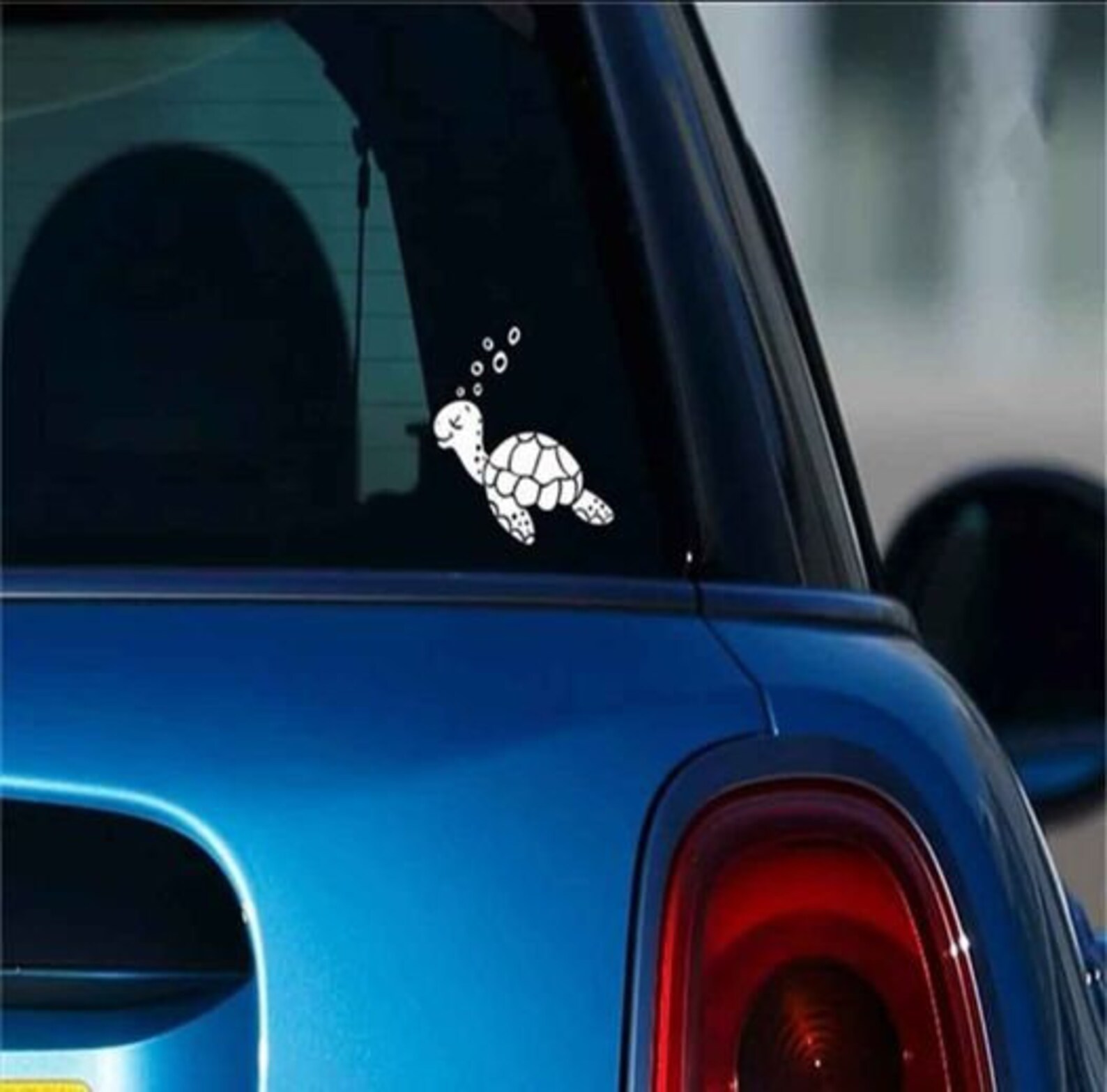 Turtle Decal Sticker Sea Turtle Car Detal Sea Turtle Decal - Etsy