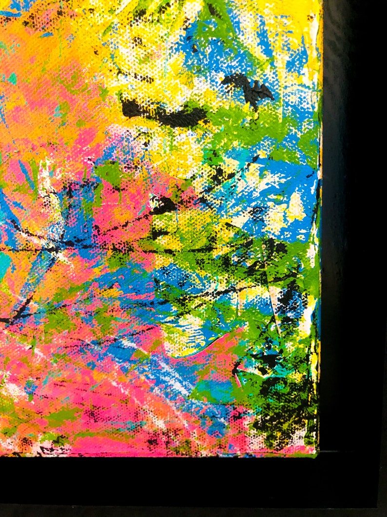 Original Abstract Art, Monoprint Art- One of Its Kind, Monoprinting Art ...
