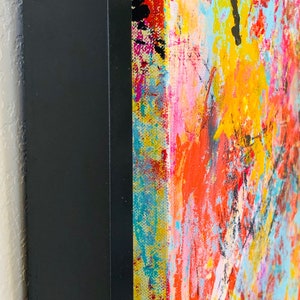 Original Abstract Art, Monoprint Art- One of Its Kind, Monoprinting Art ...