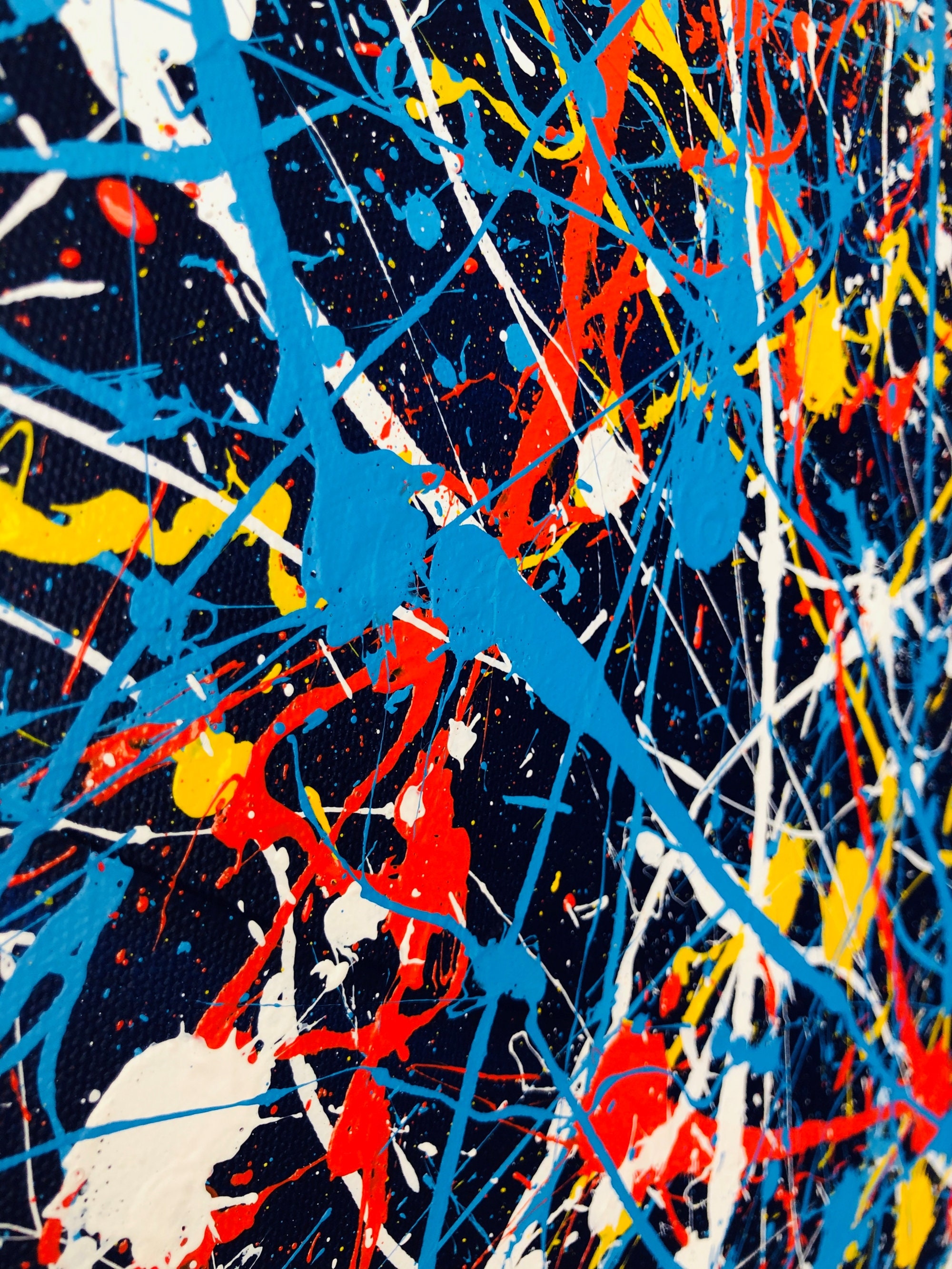 Jackson Pollock Background