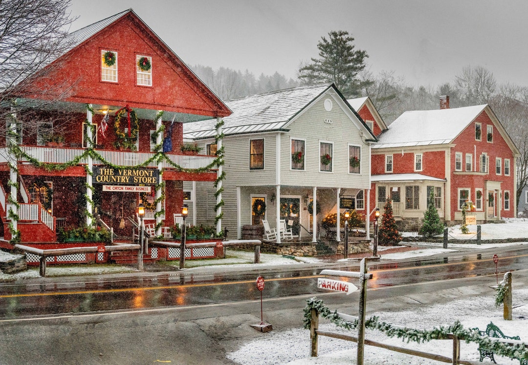 Weston, Vermont Christmas - Etsy