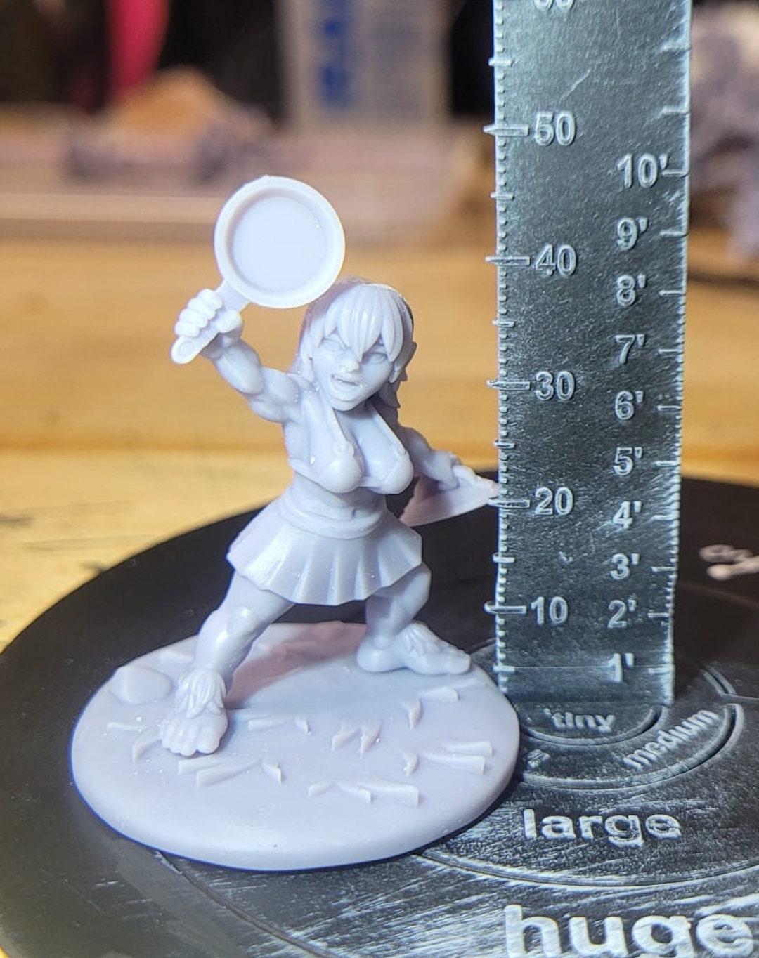 Halfling Cheerleader 35mm 75mm Scale Resin 3d Printed Miniature RPG - Etsy