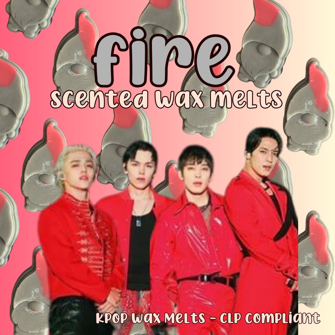 Bring the Heat, SVT Fire Inspired, Seventeen Themed Wax Melts, Paraffin ...