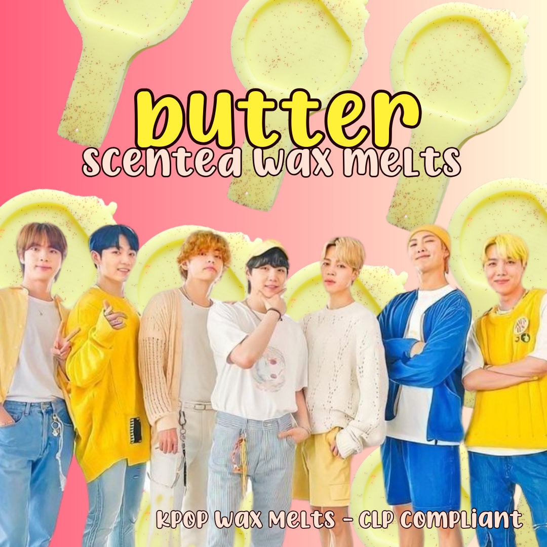 Butter Inspired, BTS Themed Wax Melts, Parasoy Blend, Kpop ARMY Gift ...