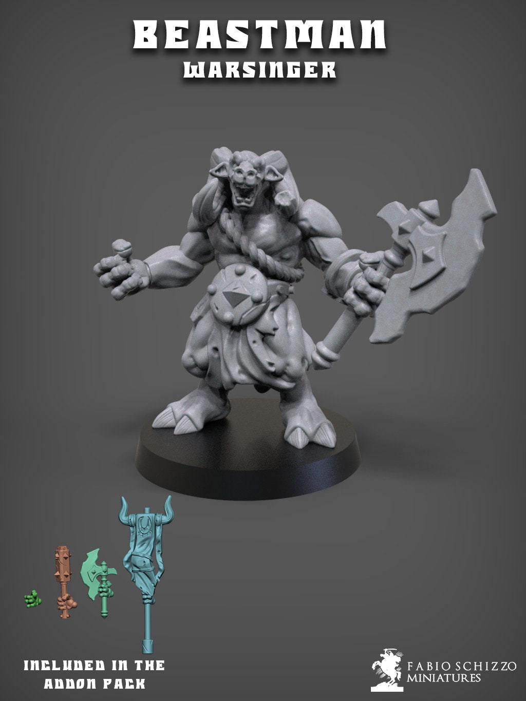 Beastman Heroquest Age of Sigmar DnD Warhammer Quest | Etsy