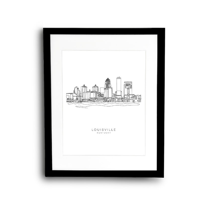 Louisville Skyline - Etsy