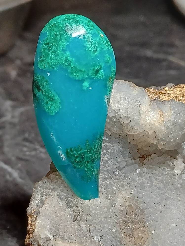 Beautiful Gem Silica Cabochon 47ct - Etsy