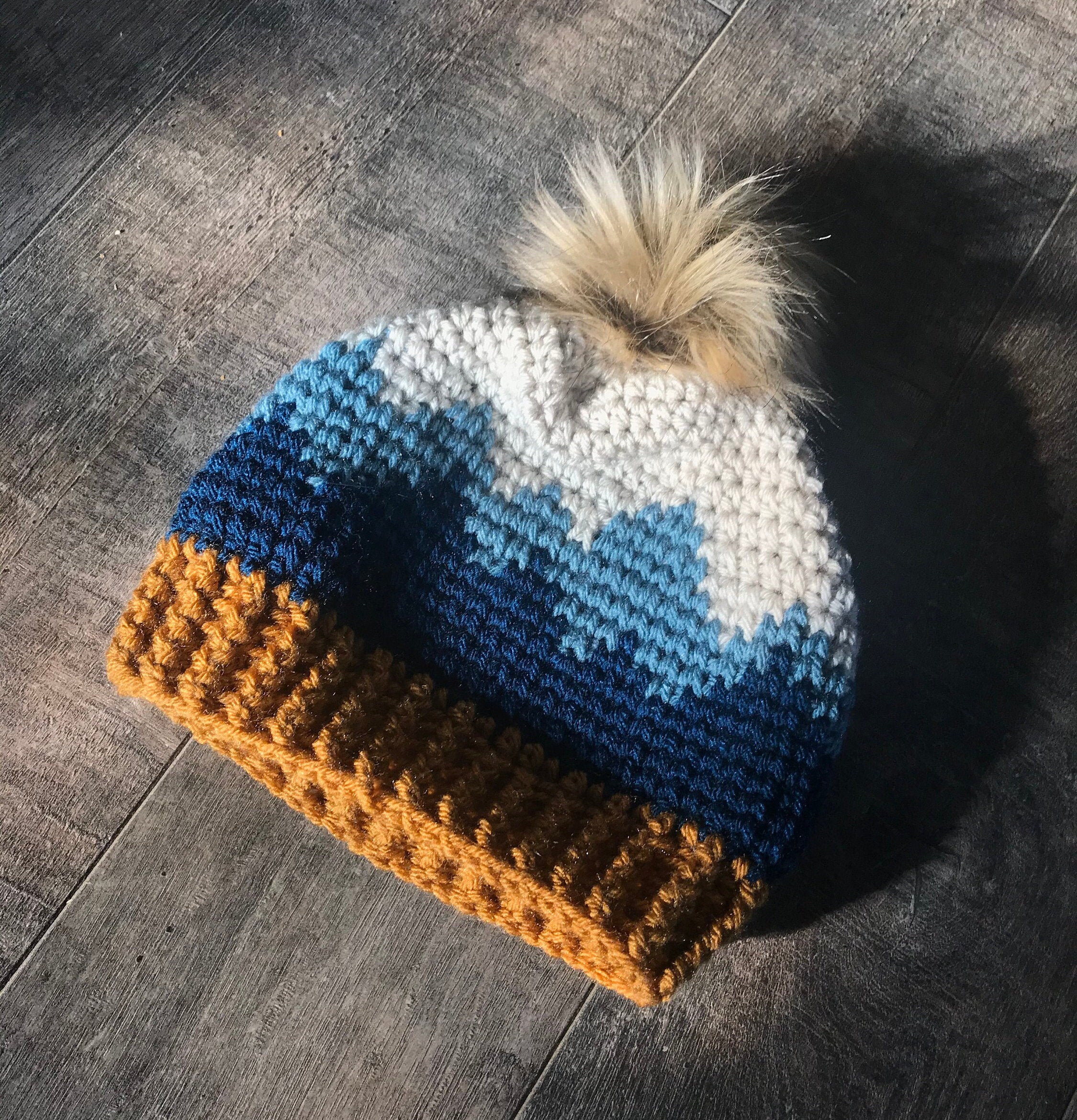 Mountain Range Beanie - Etsy