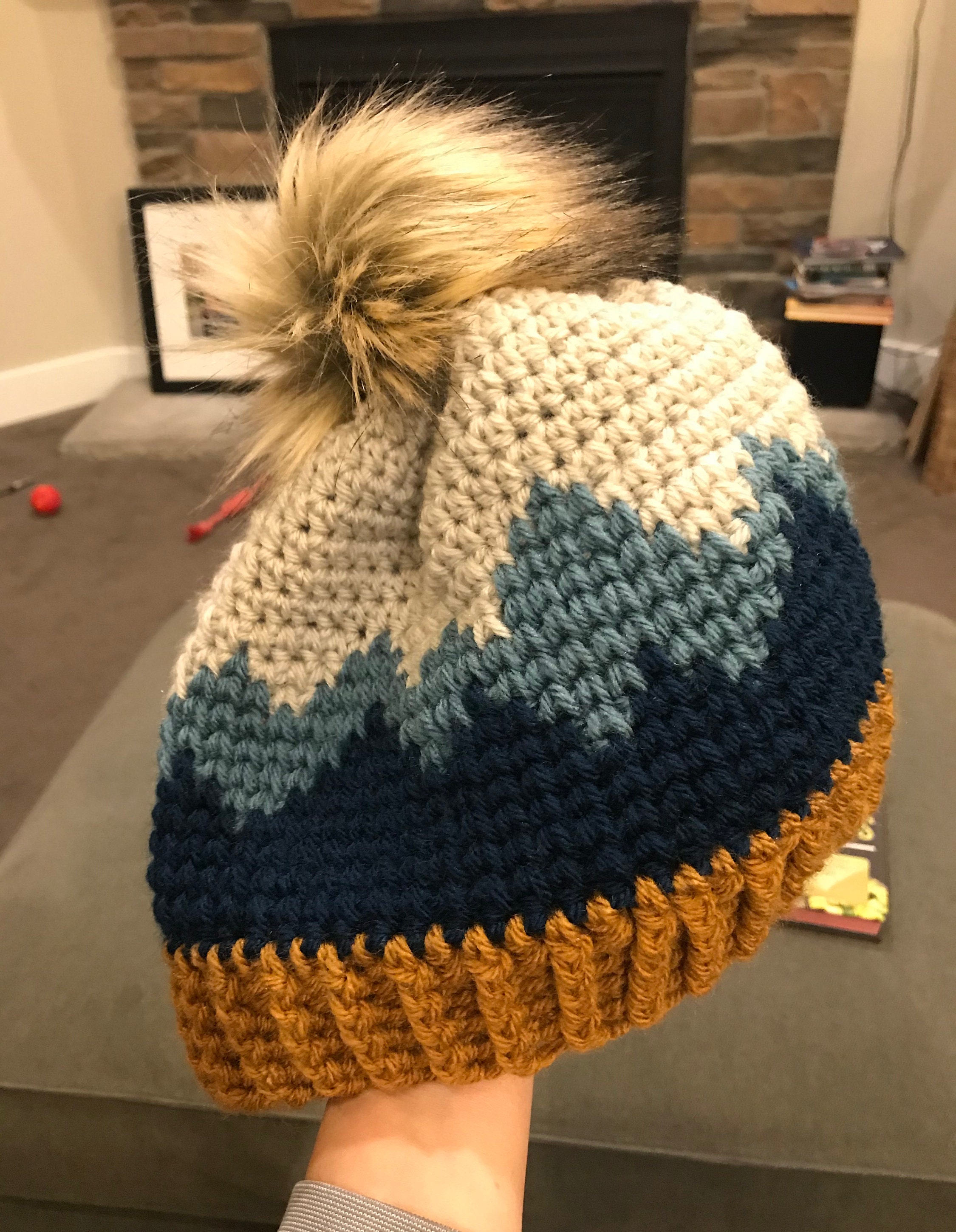 Mountain Range Beanie - Etsy