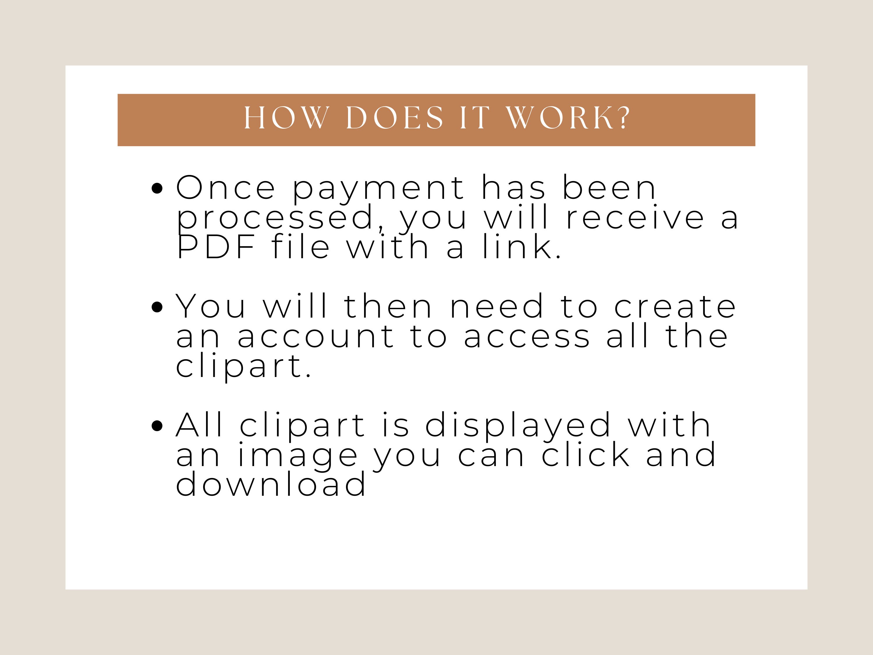 Whole Store Clipart All Access Pass, Full Clipart Store Pack, Entire ...