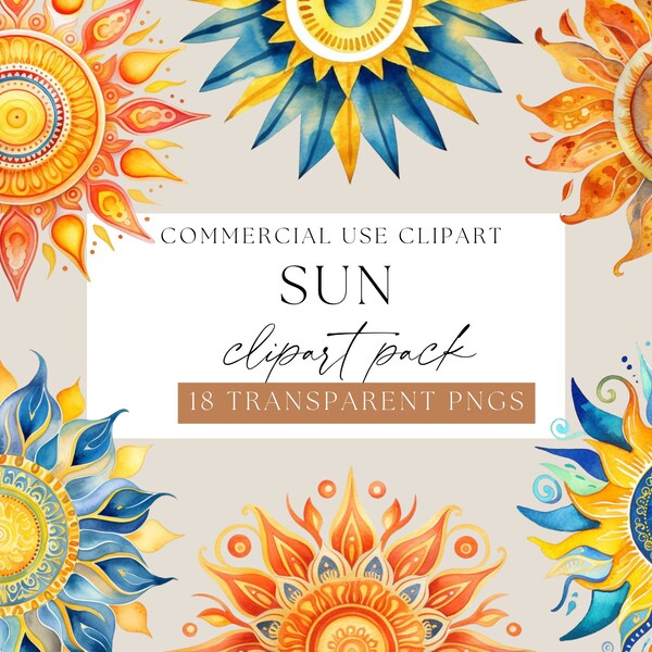 Sun Collage Art - Etsy