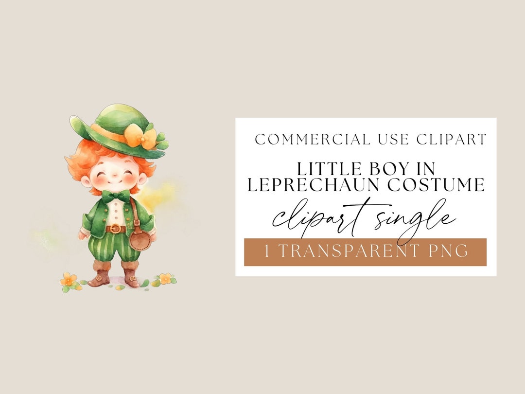 Watercolor Leprechaun for Saint Patricks Day, Luck of the Irish Clipart ...