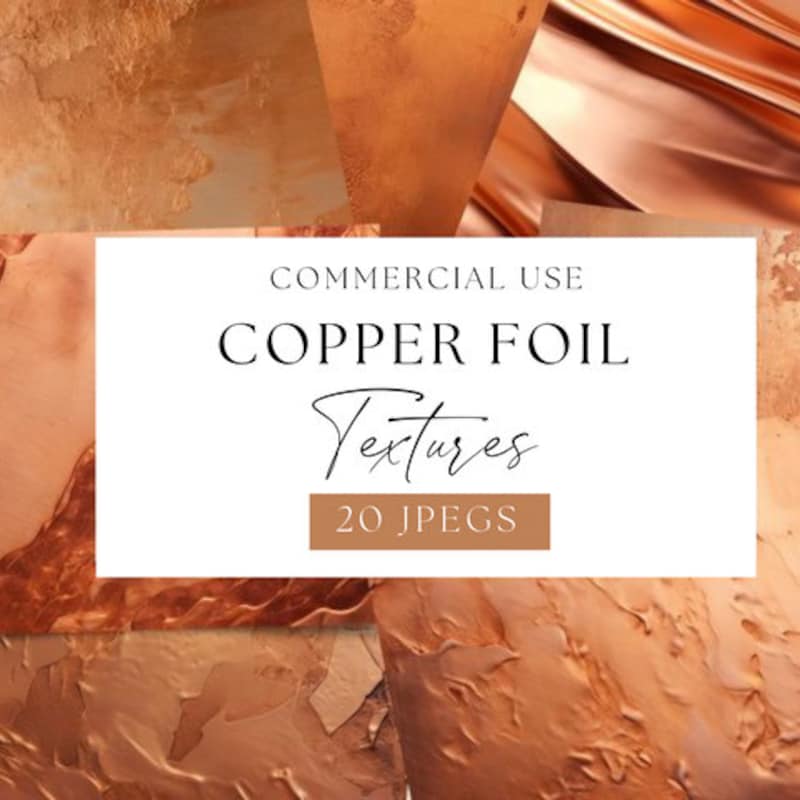Copper Foil Paper - Etsy