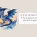 Dragons Clipart Pack, Mythical Creature, Watercolor Dragon, Watercolour ...