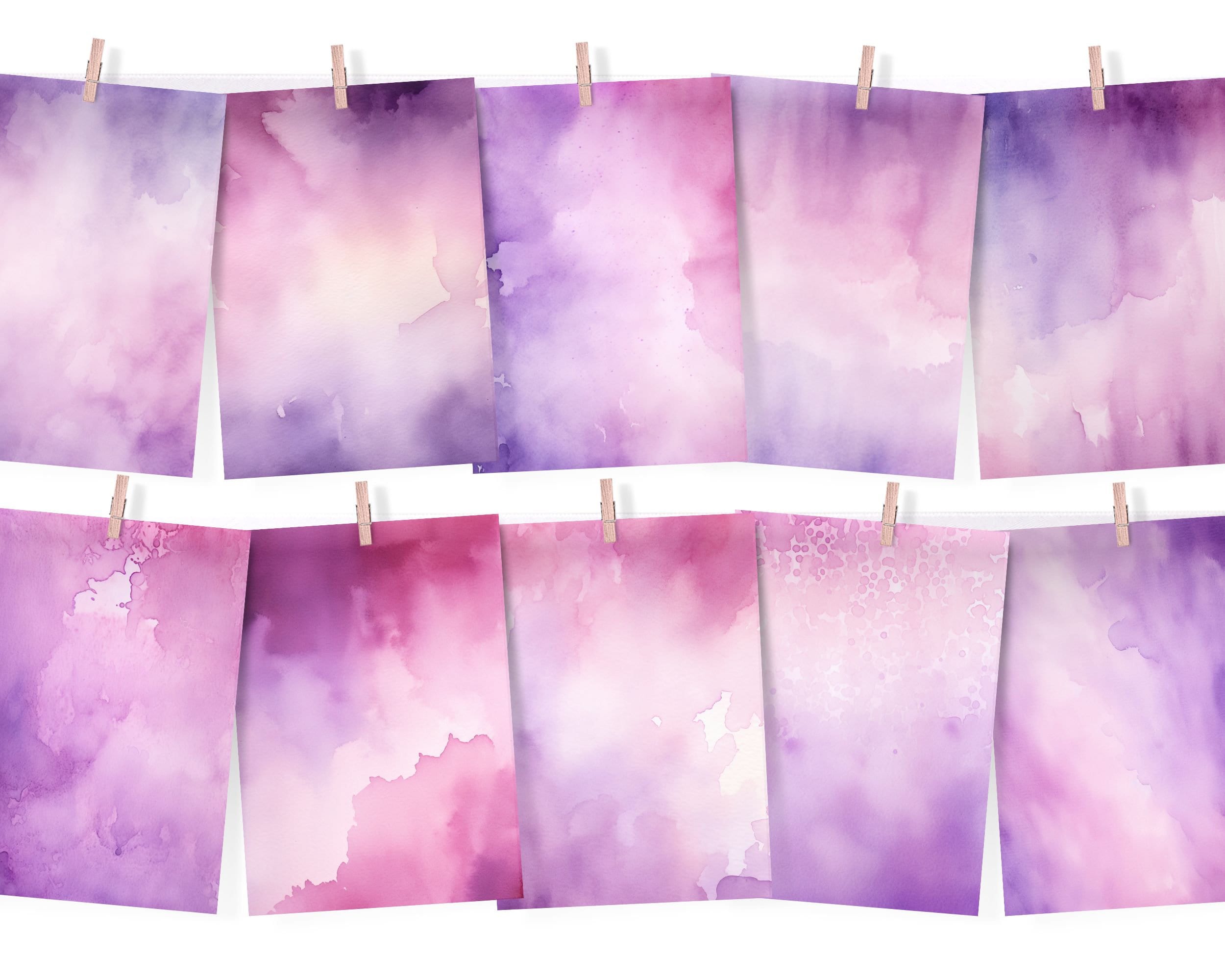 Purple Ombre, Watercolor Ombre Background, Soft Ombre Backgrounds ...