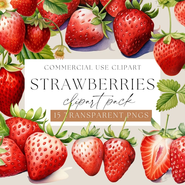 Berry First Clipart - Etsy