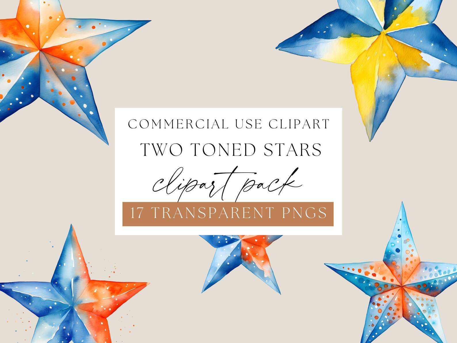 Stars Clipart. Nursery Clipart, Children Illustration, Night Art ...