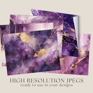 Dark Purple Gold Watercolor Wash Background Texture, Purple Watercolour ...