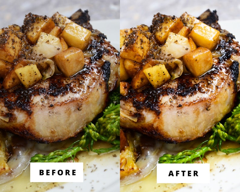 Lightroom Mobile Preset Foodie | Photo Preset Food | Food Blogger Photo ...