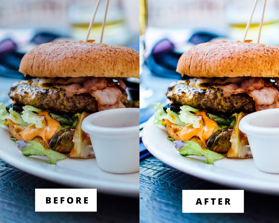 Lightroom Mobile Preset Foodie | Photo Preset Food | Food Blogger Photo ...