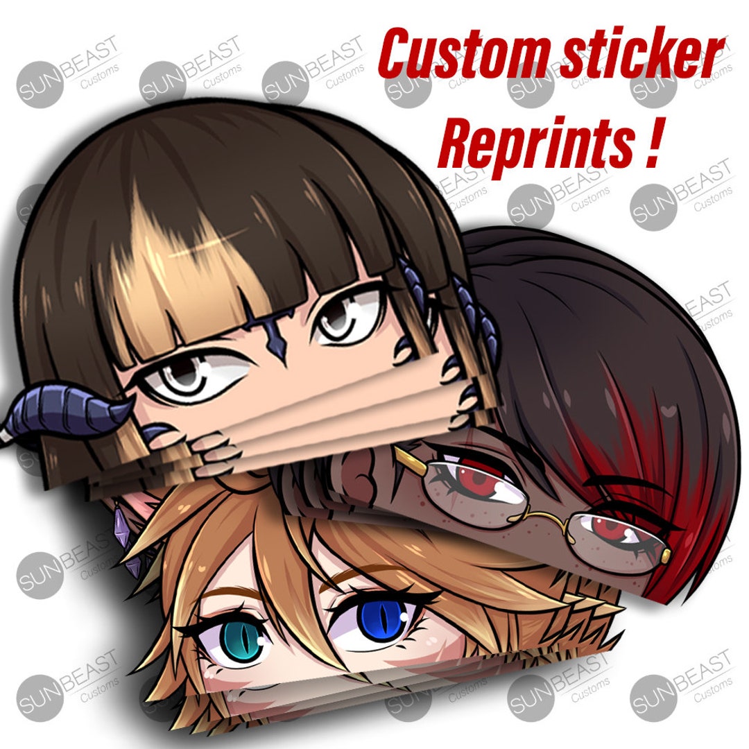 FFXIV Commissioned Custom Sticker REPRINTS - Etsy