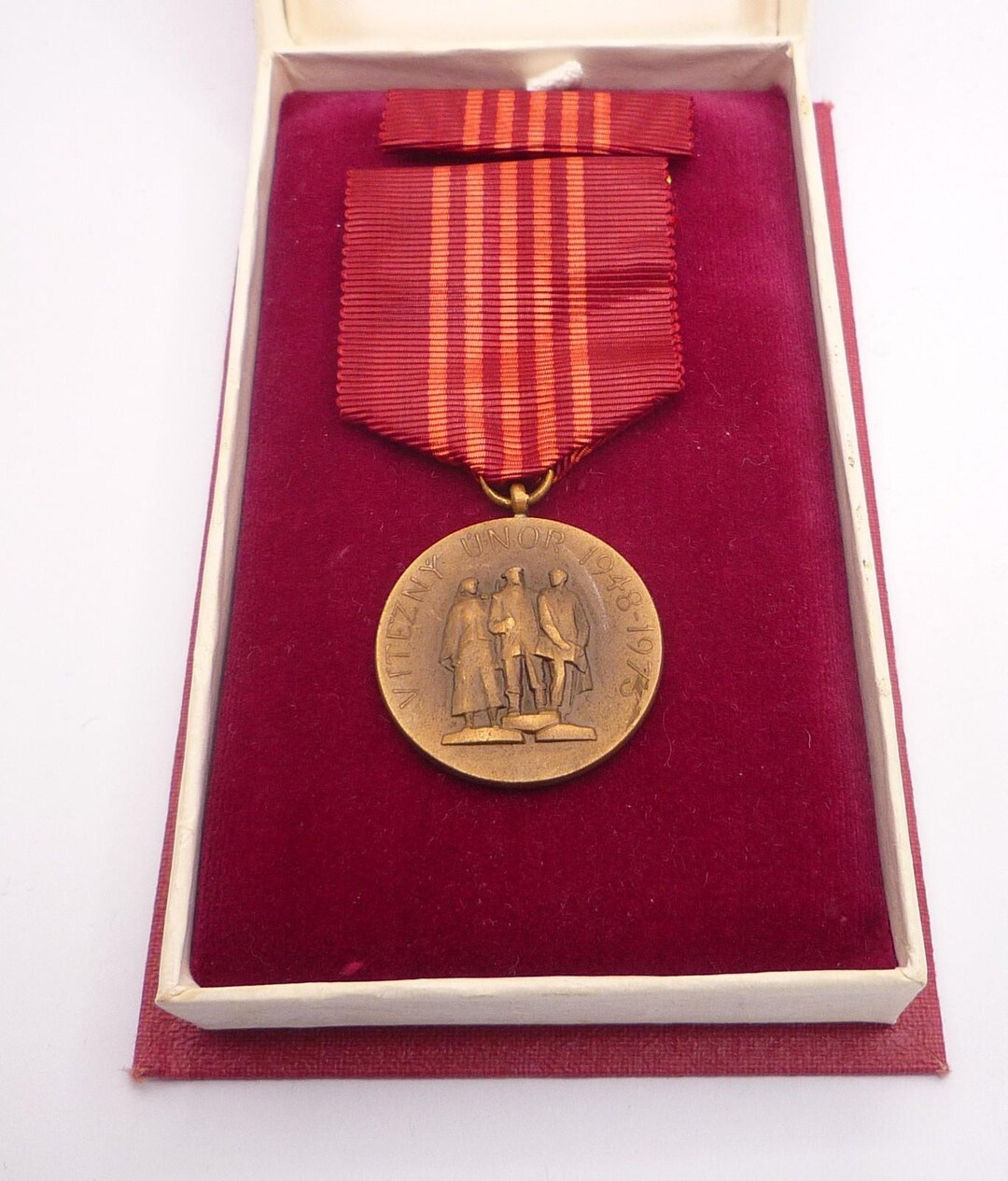 Czechoslovakia / Czech 25th Anniversary of Workers Victory Medal 1948 ...