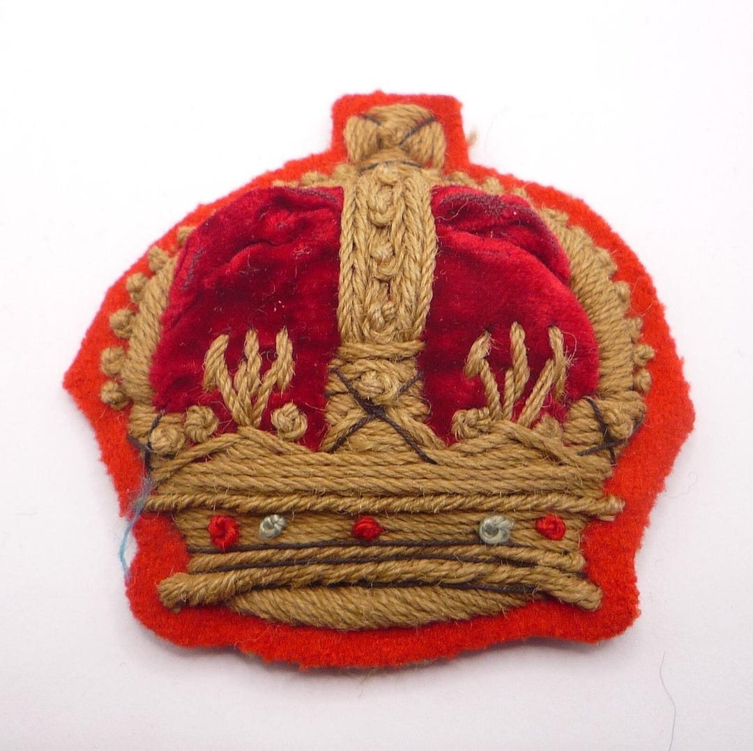 British Army Kings Crown Rank Crown - Etsy