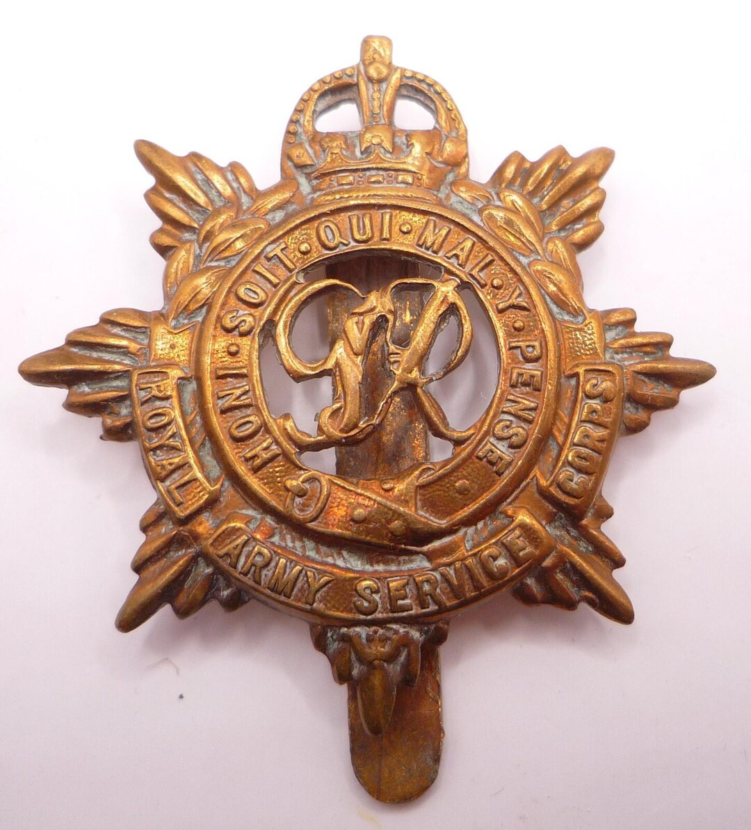 Royal Army Service Corps Geo Vi Genuine Cap Badge (a) - Etsy