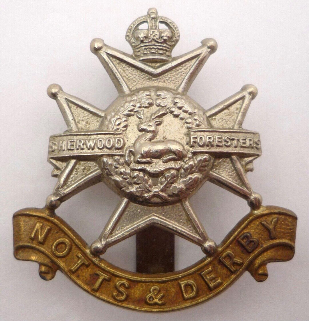 Notts & Derby Regiment Genuine Cap Badge - Etsy