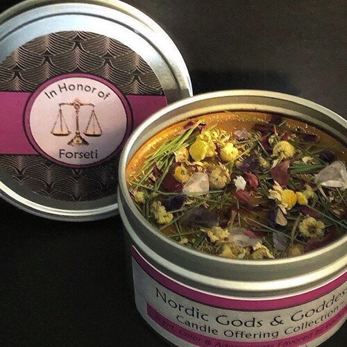 Odin Norse God Ritual Offering Candle - Etsy