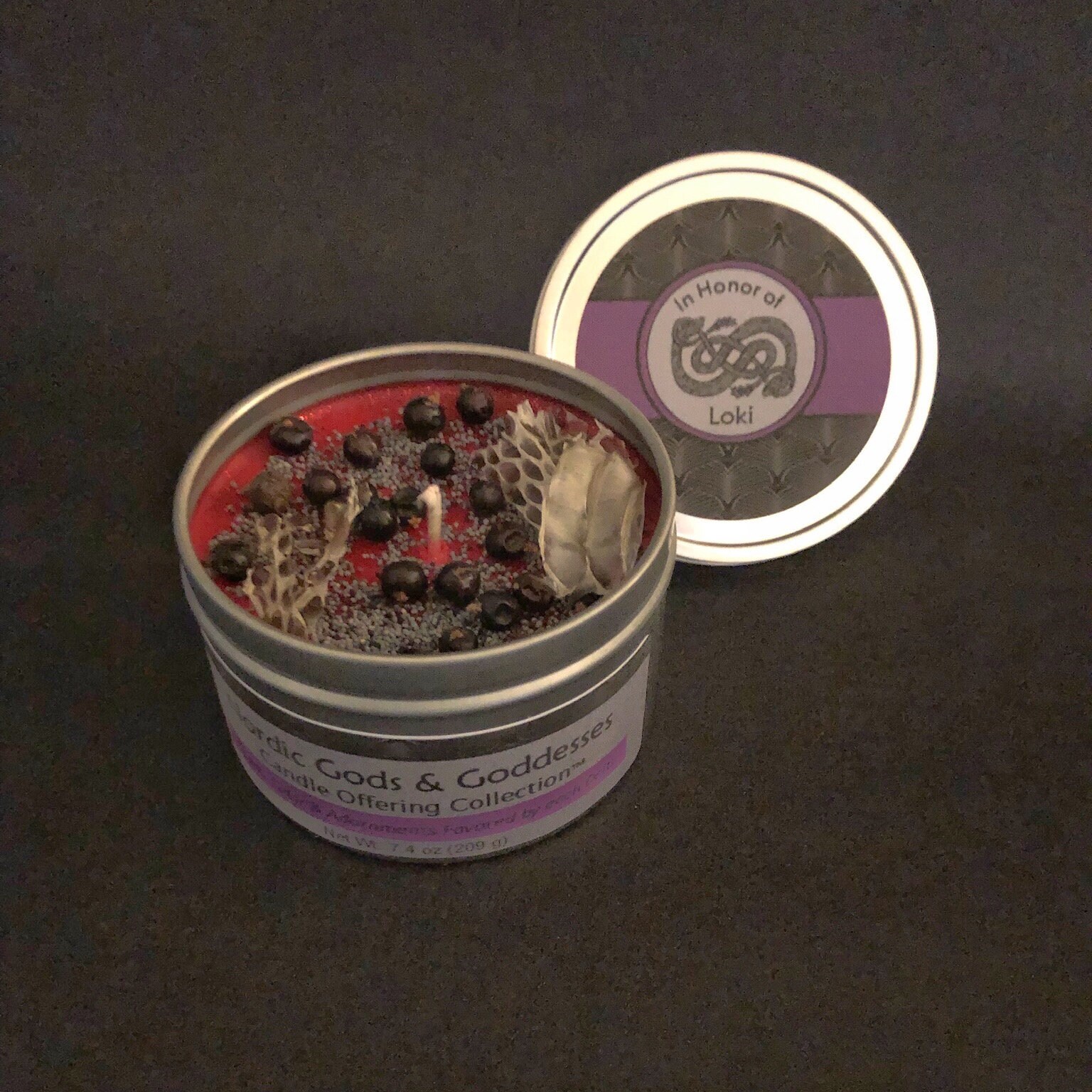 Loki Norse God Ritual Offering Candle - Etsy Canada