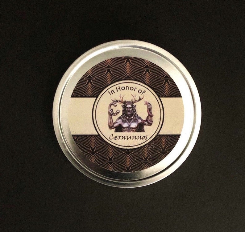 Cernunnos Celtic God Ritual Offering Candle | Etsy
