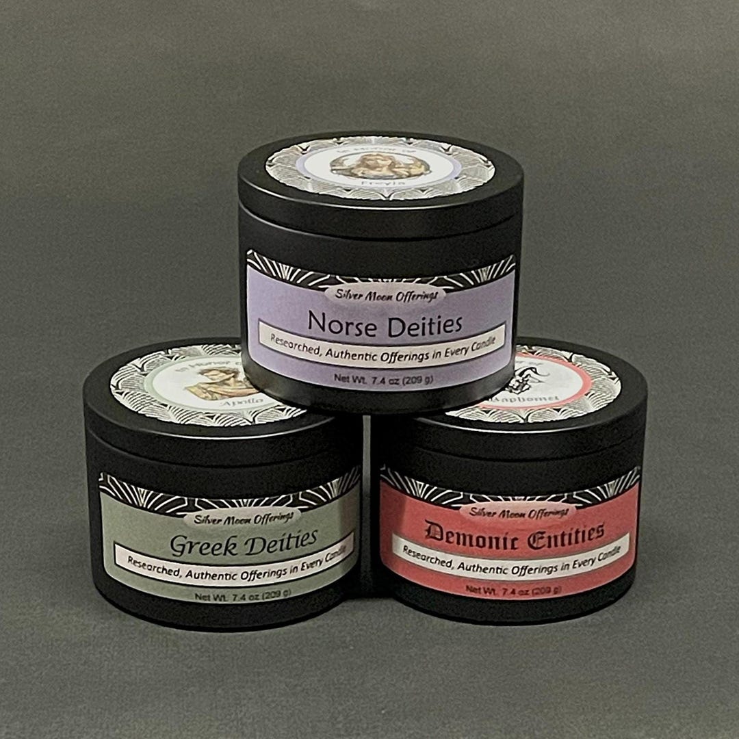 Personalized Ritual Offering Candle: Custom-made for Pagan Altars ...