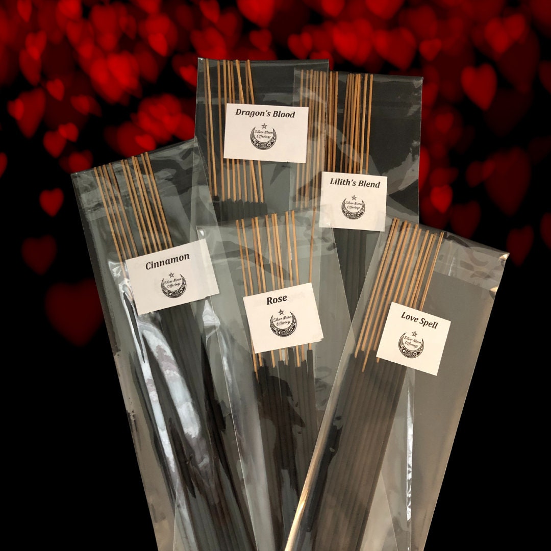 Love Spell Incense Stick Assortment 11 Hand-dipped - Etsy