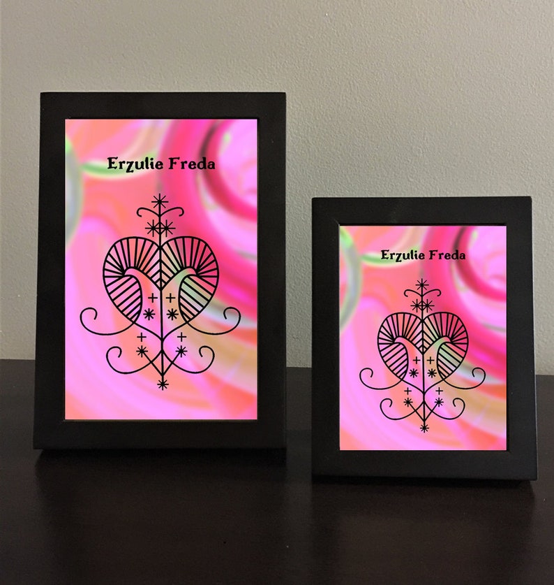 Erzulie Freda digital print Veve | Etsy