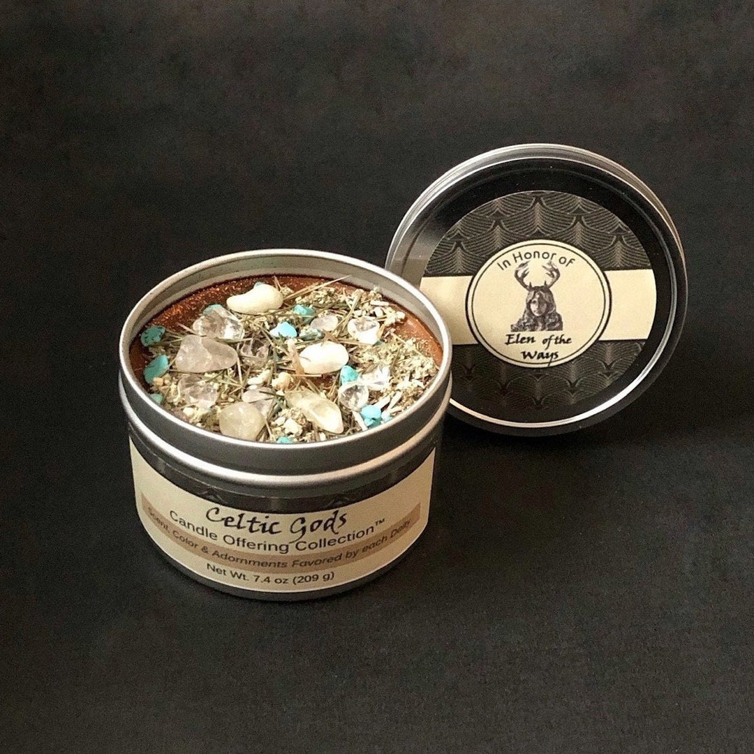 Elen of the Ways Celtic Goddess Ritual Offering Candle - Etsy