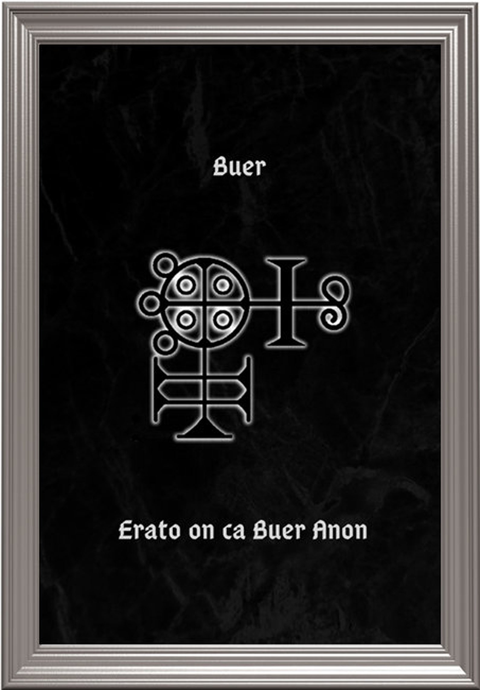 Buer Sigil Digital Print Demonic Symbol and Enn - Etsy