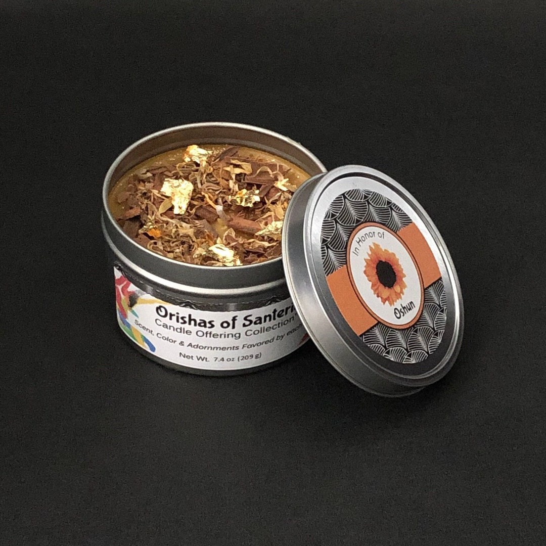 Oshun Orisha Offering Candle - Etsy