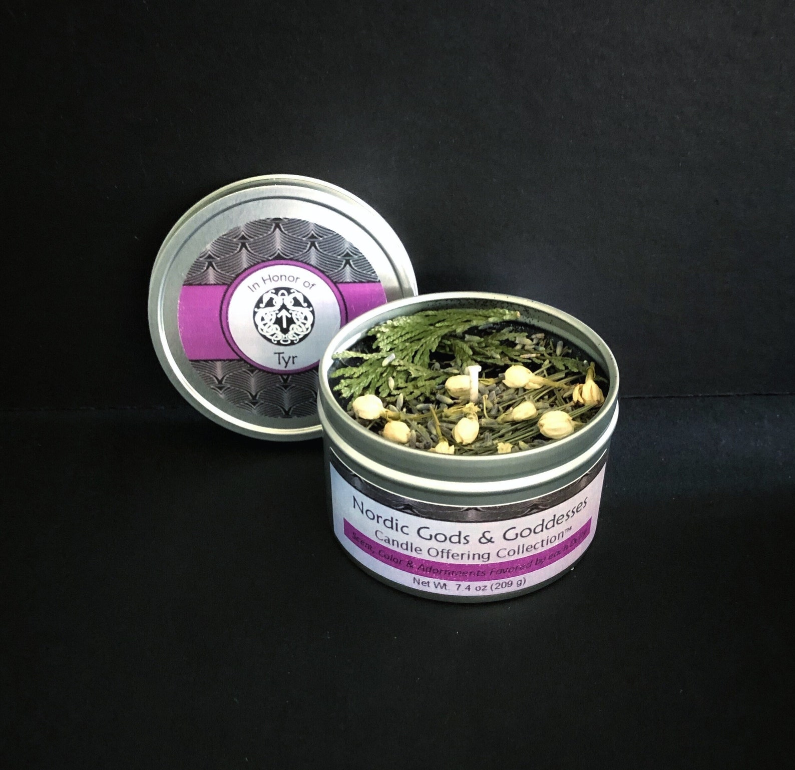 Tyr Norse God Ritual Offering Candle - Etsy