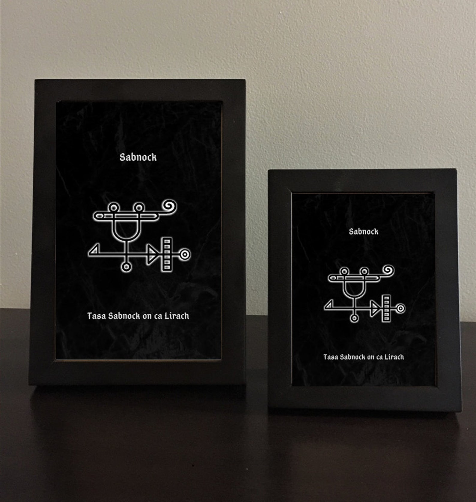 Sabnock Sigil Digital Print Demonic Symbol and Enn | Etsy